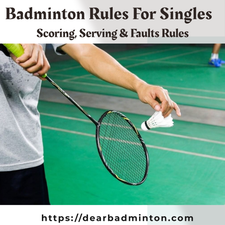 Rules of Badminton Doubles | Scoring, Serving, Faults & Double Strategies