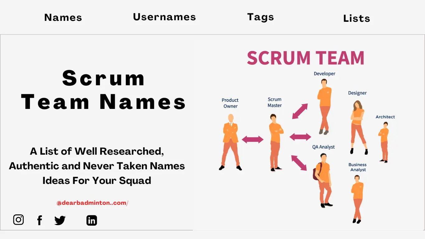 100 Scrum Team Names One Word Funny Agile List 2023